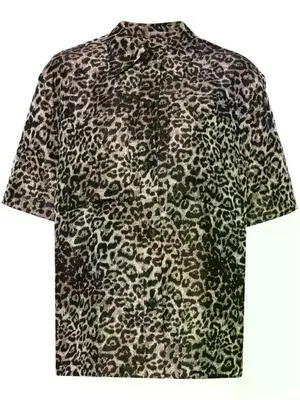 ALLSAINTS Jemi Leppo Jacquard Shirt - Black