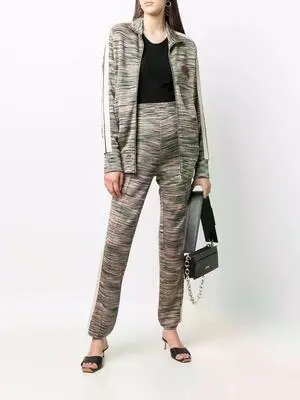 Palm Angels X Missoni Knitted Track Pants