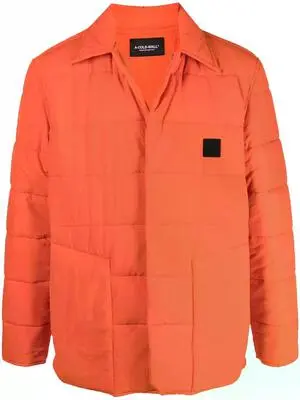 A-COLD-WALL* Logo-patch Padded Jacket - Orange