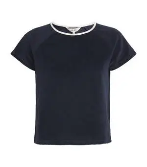ME+EM Organic Cotton-blend Terry Baby Fit T-shirt