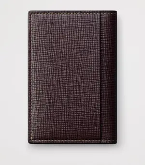 Cartier Leather Losange Card Holder - Brown