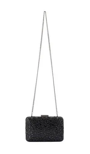 OLGA BERG Harriet Crystal Clutch