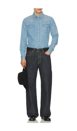 AUSTIN POST Studded Daybreak Shirt In . Also