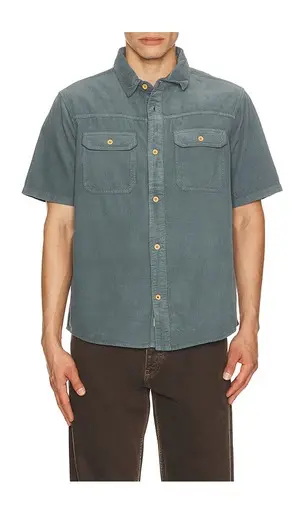 IRON & RESIN Herman Shirt In . Also - Blue