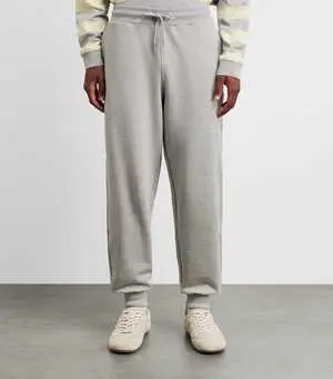 AMI Paris Cotton De Coeur Sweatpants - Grey