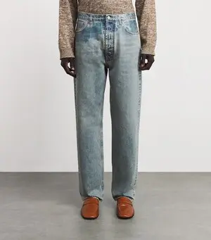 MAISON MARGIELA Wide-leg Jeans With Distressed Detail