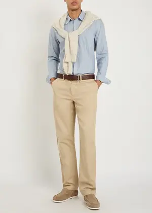 Oliver Spencer Striped Cotton Shirt