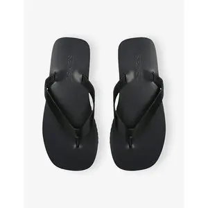 Senso Leather Flip-flops - Black