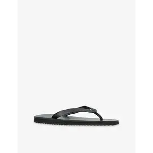 Senso Leather Flip-flops - Black