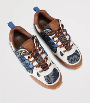 Kurt Geiger Denim Slim Runner Sneakers