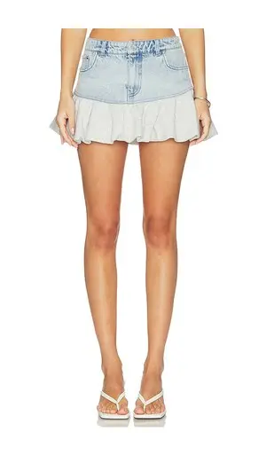 SEROYA Mercer Skirt - Blue