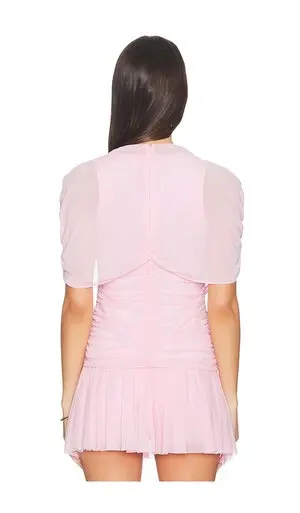 Amanda Uprichard Evianna Top - Pink