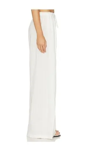 DL1961 Palazzo Low-rise Relaxed Cotton Gauze Pant