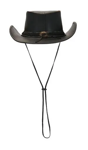LAMARQUE X Revolve Dollie Leather Cowboy Hat