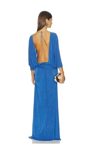 Anna October Janna Maxi Dress - Blue