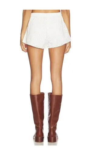 For Love & Lemons Willa Eyelet Shorts