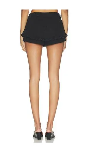 For Love & Lemons Yasmin Denim Skort