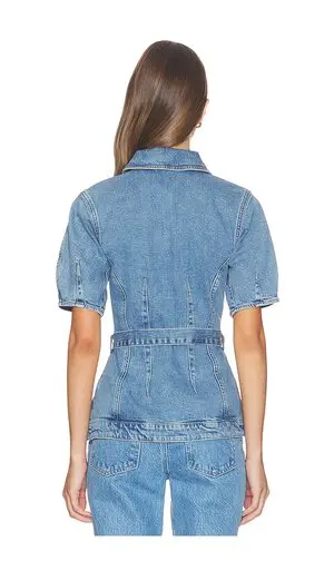 ALIGNE Jette Denim Shirt In . Also