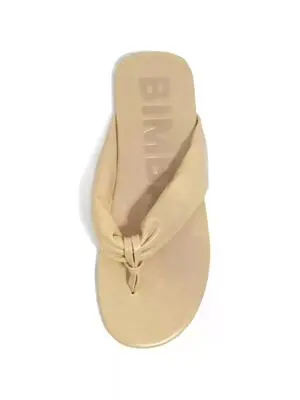 Bimba Y Lola Knotted-strap Leather Sandals
