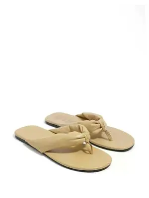 Bimba Y Lola Knotted-strap Leather Sandals