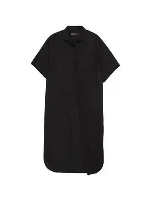 Bimba Y Lola Embroidered Back Shirt Dress