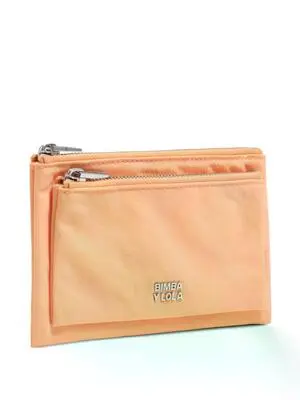 Bimba Y Lola Logo-lettering Purse - Orange