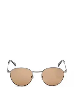 Guess Round Frame Sunglasses - Silver