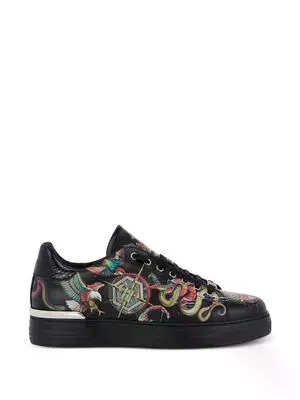 Philipp Plein Printed Low-top Sneakers