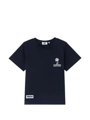 CHOCOOLATE Graphic-print Cotton T-shirt - Blue
