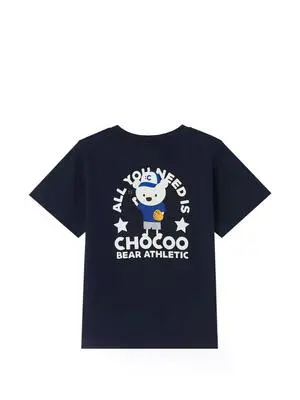 CHOCOOLATE Graphic-print Cotton T-shirt