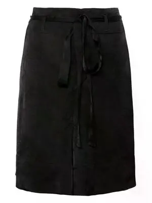 ANN DEMEULEMEESTER Jacquard Shorts - Black