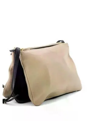Celine Trio Leather Small Crossbody Bag - Neutrals