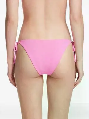 Moschino Print Side-tie Bikini Bottoms