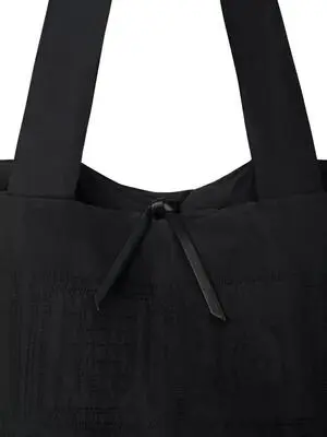 Nanushka Quilted Geometric Tote Bag