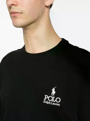 Polo Ralph Lauren Logo-embroidered T-shirt - Black