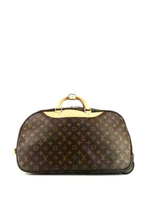 LOUIS VUITTON Monogram Holdall Bag - Brown