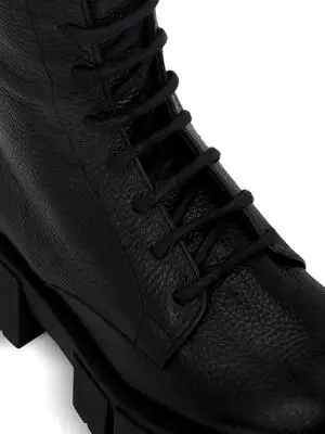 Philipp Plein Logo-plaque Combat Boots