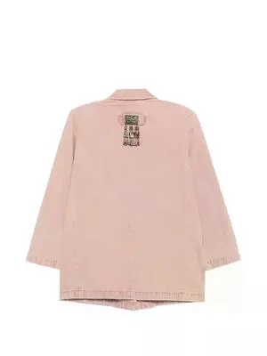 HUI HUI Deep Cotton Denim Blazer