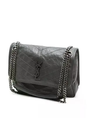 Saint Laurent Niki Shoulder Bag - Grey