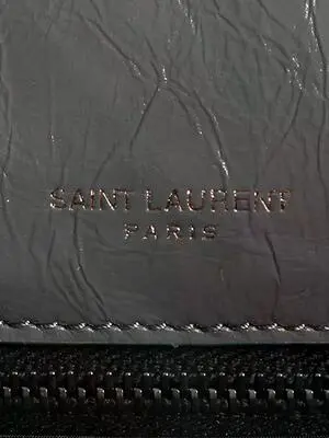 Saint Laurent Niki Shoulder Bag - Grey