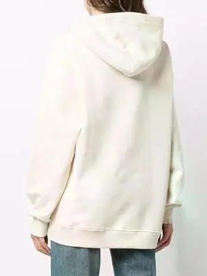 HOLZWEILER Logo Print Organic Cotton-modal Blend Hoodie