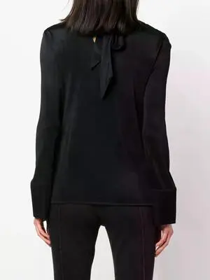 Viktor & Rolf Draped-detailing Long-sleeve Blouse