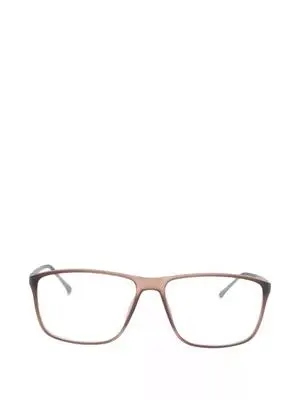 STEPPER EYEWEAR Rectangle Frame Eyeglasses - Brown