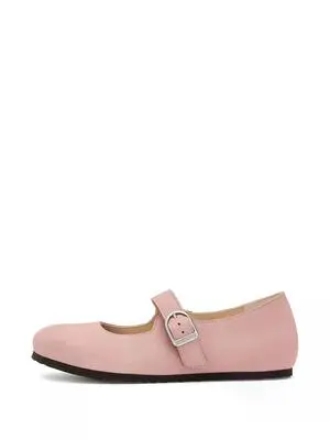 BIRKENSTOCK Leather Ballet Flats - Pink