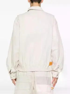 REPLAY Zip-up Jacket With Spread Collar