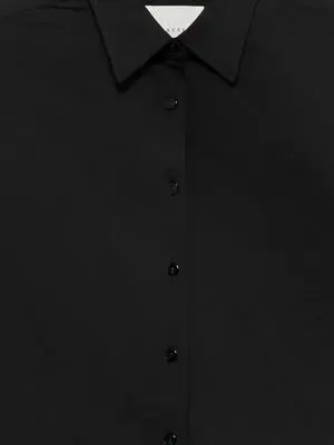 XACUS Marta Button-down Curved-hem Shirt