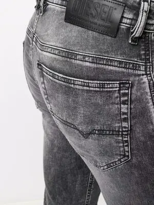 DIESEL® Thommer Low-rise Slim-fit Jeans - Grey