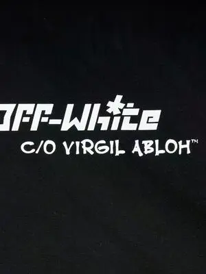 Off-White Cryst Croco Logo-print Slim-fit T-shirt