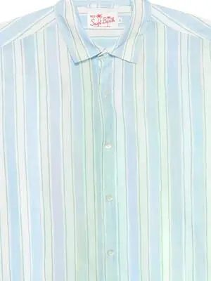 MC2 SAINT BARTH Sikelia Striped Long-sleeve Shirt