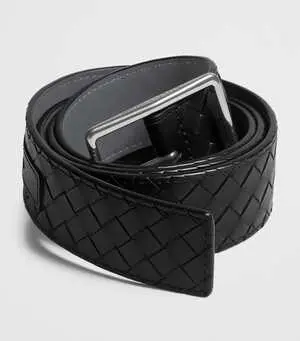Bottega Veneta Intrecciato Leather Belt